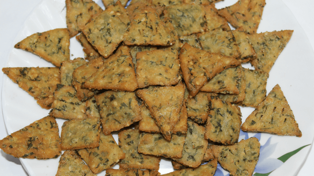 Palak Mathri Recipe - Healthy & Tasty Snack Recipe