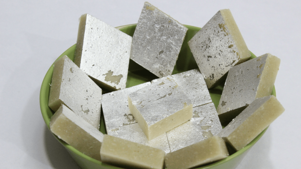 Two Ingredient Instant Kaju Katli