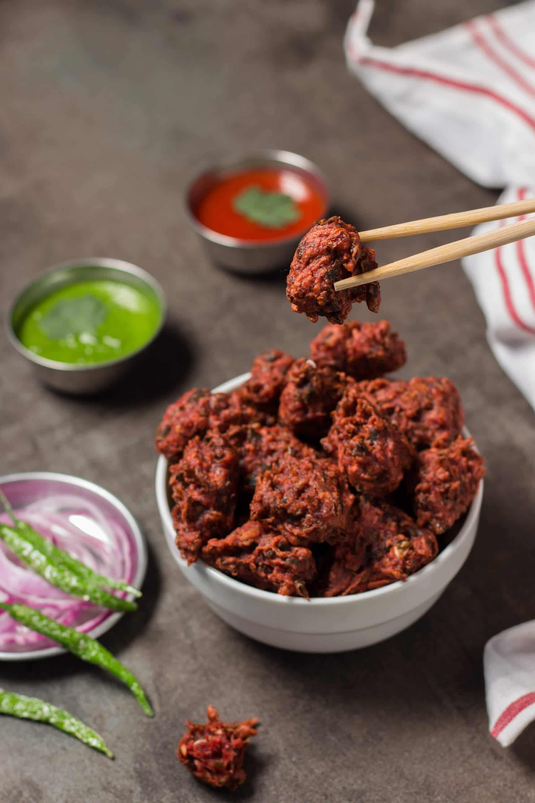 Crispy Chinese Pakoda Recipe - Indian Vegetarian Recipes By Siddhi ...