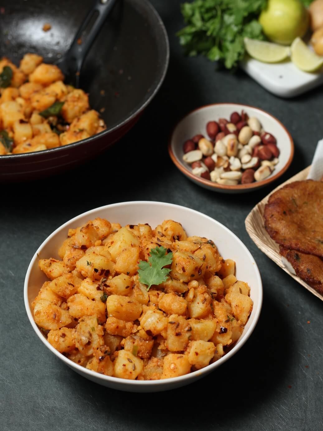 Farali Chatpati Aloo Sabji Recipe - Shravan Special - Indian Vegetarian ...