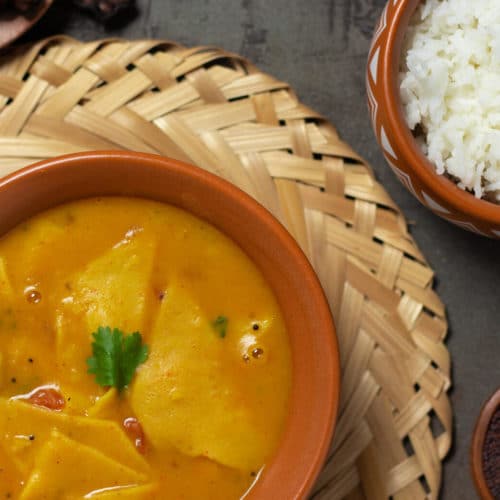 Traditional Gujarati Dal Dhokli Recipe - Indian Vegetarian Recipes By ...