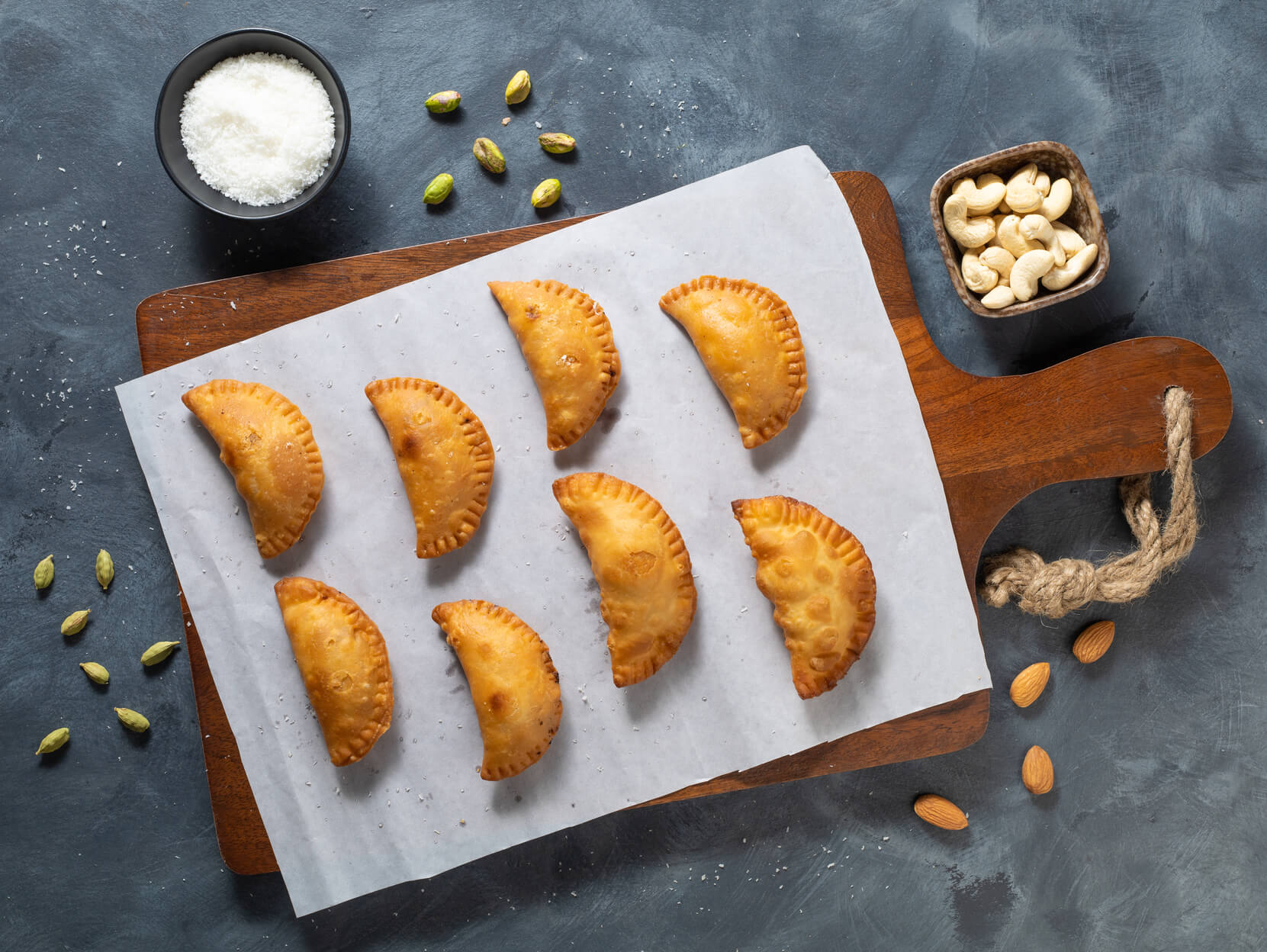 Mawa Gujiya Recipe - How To Make Mawa Gujiya - Indian Vegetarian ...