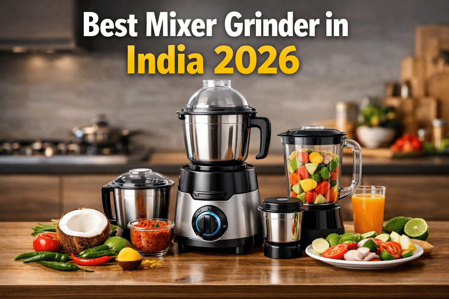 Best Mixer Grinder In India 2026 – Top 5 Reviewed